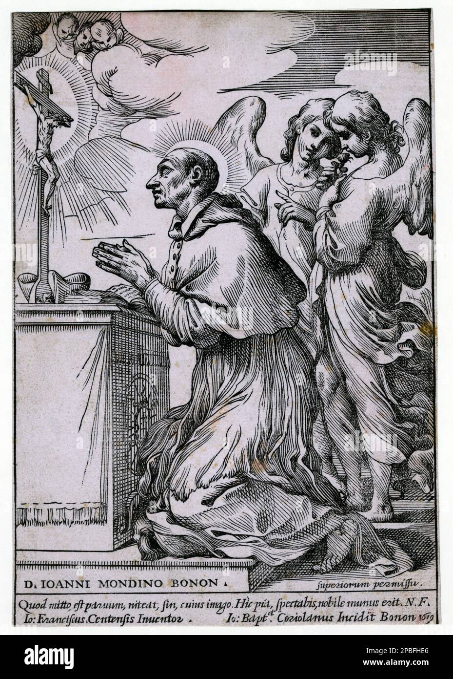 1619 , ITALIA : l'italiano San CARLO BORROMEO ( 1538 - 1584 ) . Figlio ...