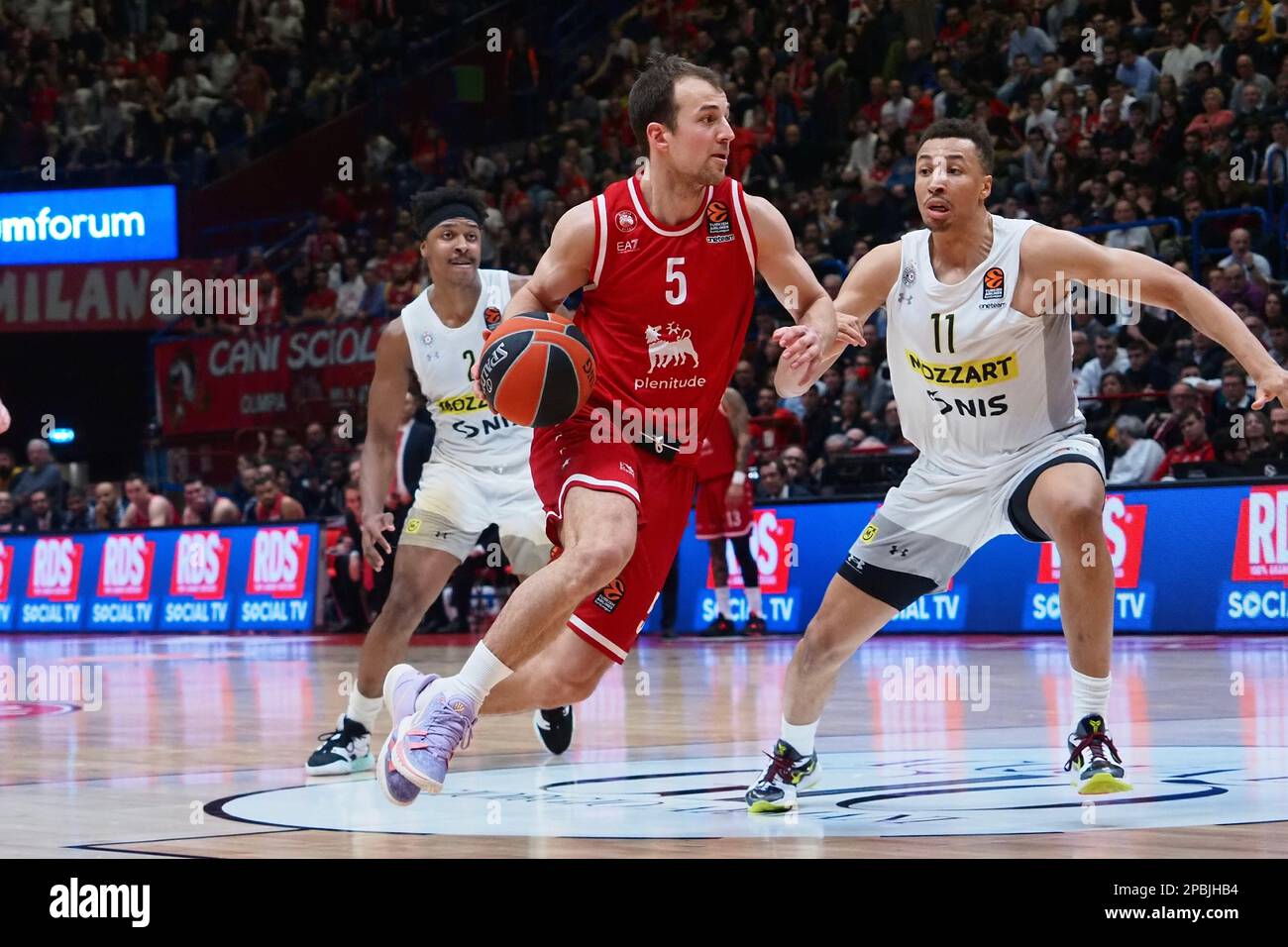 Forum di Assago, Milano, Italia, 09 marzo 2023, Kevin Pangos (EA7 ...