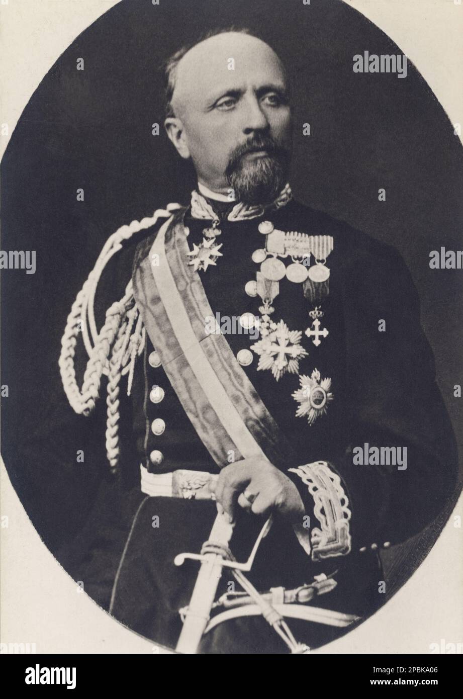 1890 ca , ITALIA : il politico italiano Generale RAFFAELE CADORNA ...