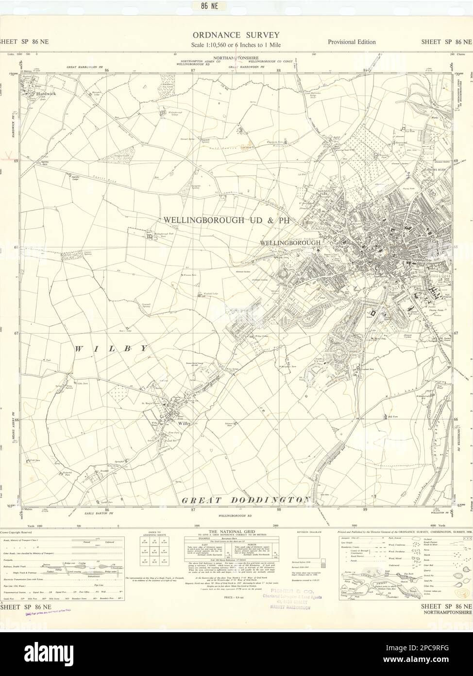Mappa di wellingborough immagini e fotografie stock ad alta risoluzione ...