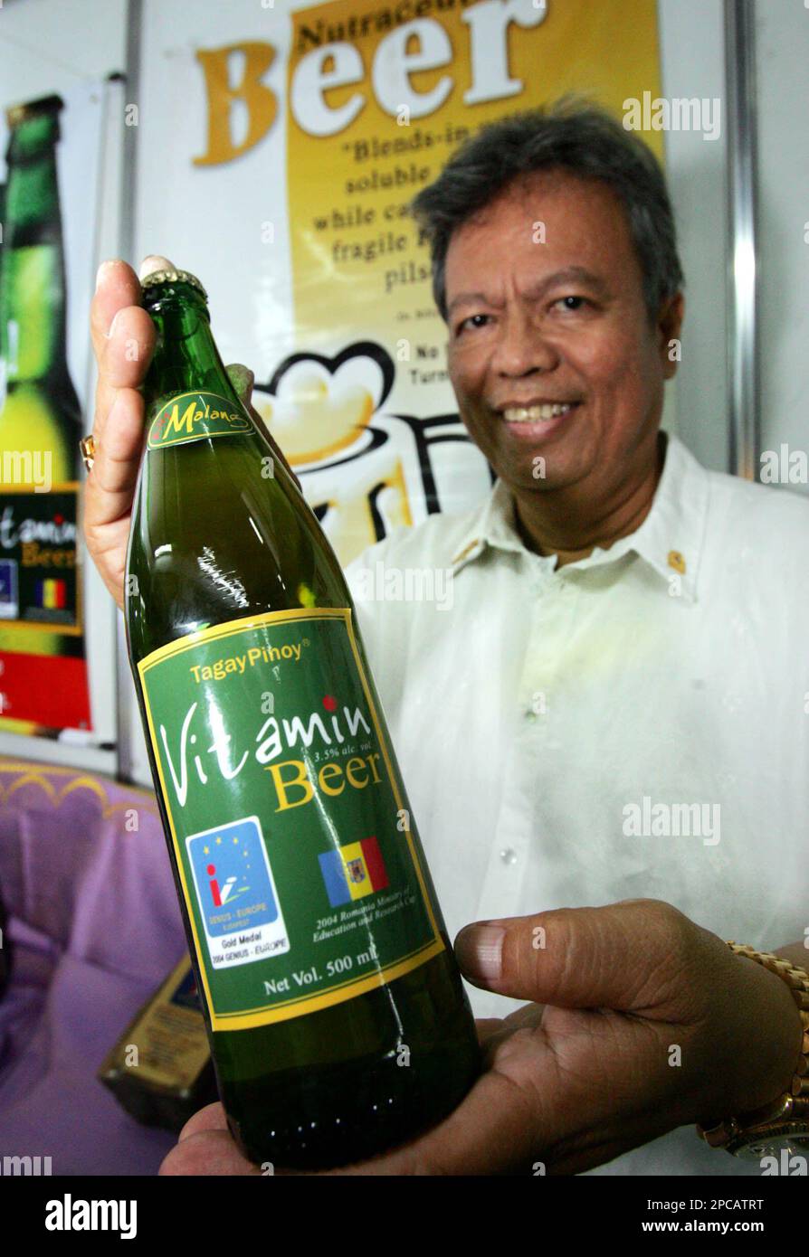 Filipino inventors Virgilio Malang shows off his inventions he called ...