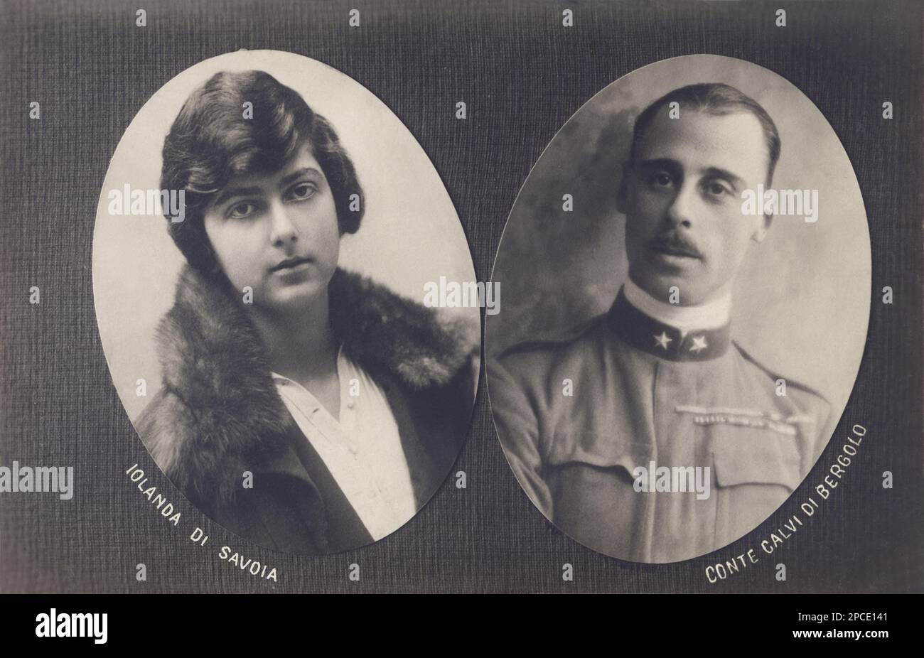 1923 ca, ROMA , ITALIA : la principessa italiana IOLANDA ( 1901 - 1986 ...