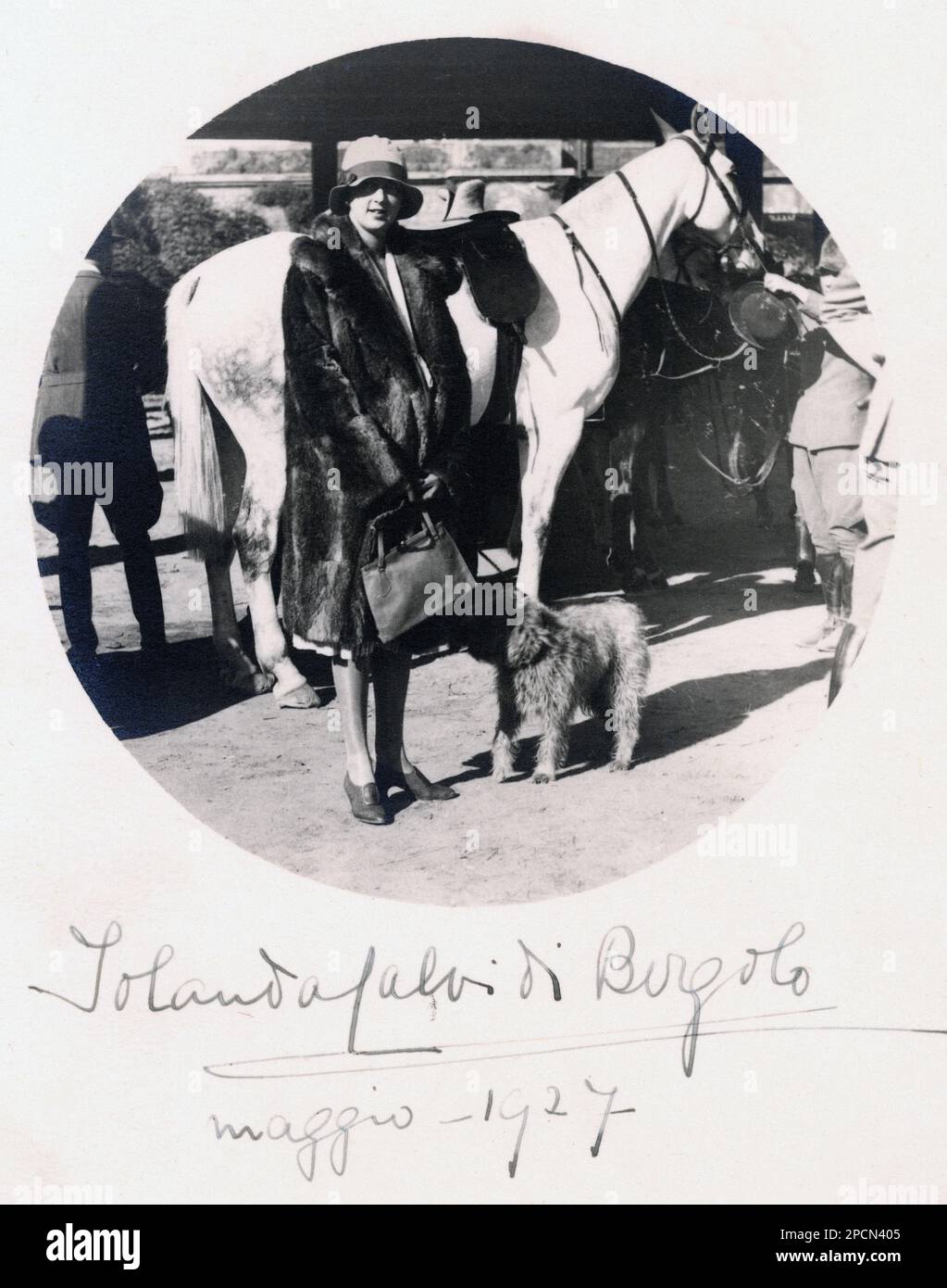 1927 , maggio , TORINO , ITALIA : la principessa italiana IOLANDA ...