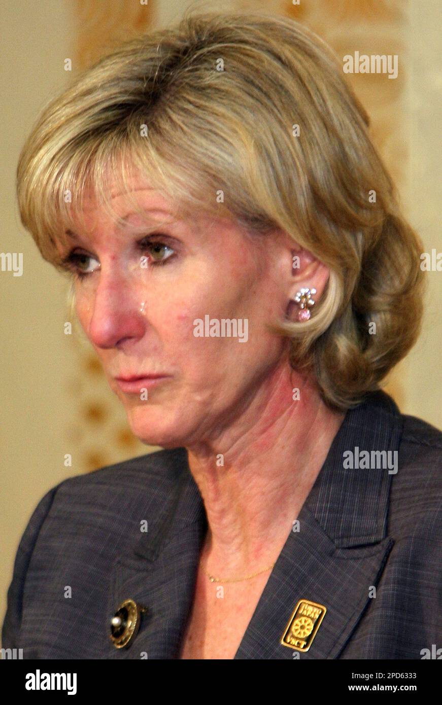 Slain Briton Lucie Blackman's mother Jane Stearetears as she talks ...