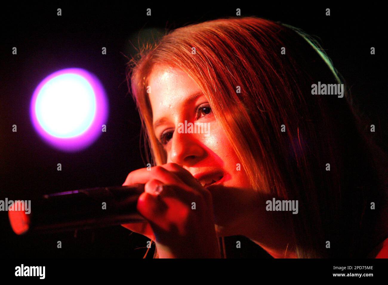 Blues singer Sarah Todora performs at the Sahara hotel-casino in Las ...