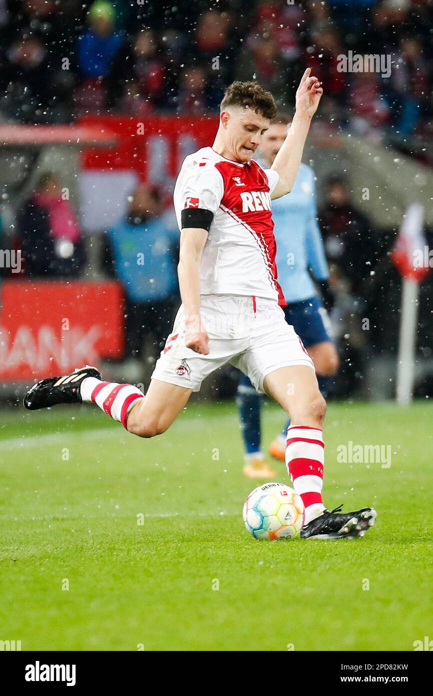 Eric MARTEL (FC Colonia, n. 6) sulla palla. Koeln, Soccer 1st ...