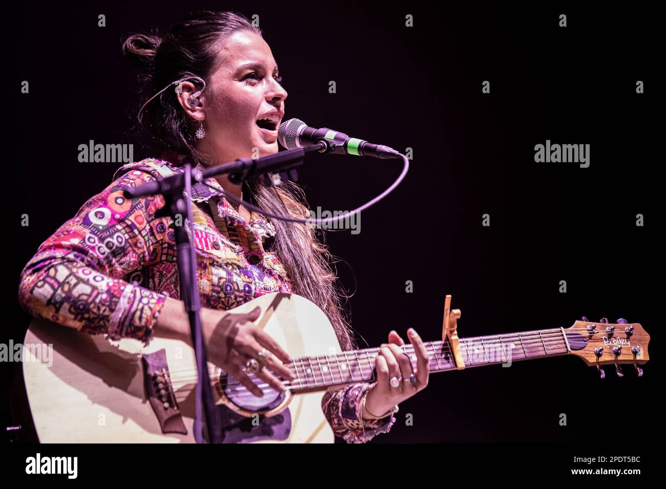 Barcellona, Spagna. 2023.03.14. Il cantante e chitarrista Steph Strings ...