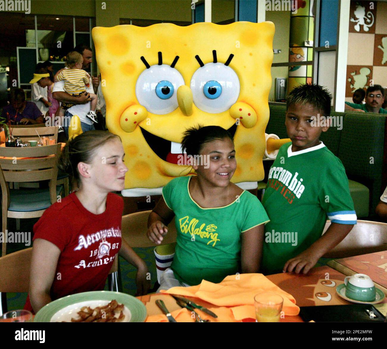 **FOR IMMEDIATE RELEASE** Nickelodeon cartoon character SpongeBob ...