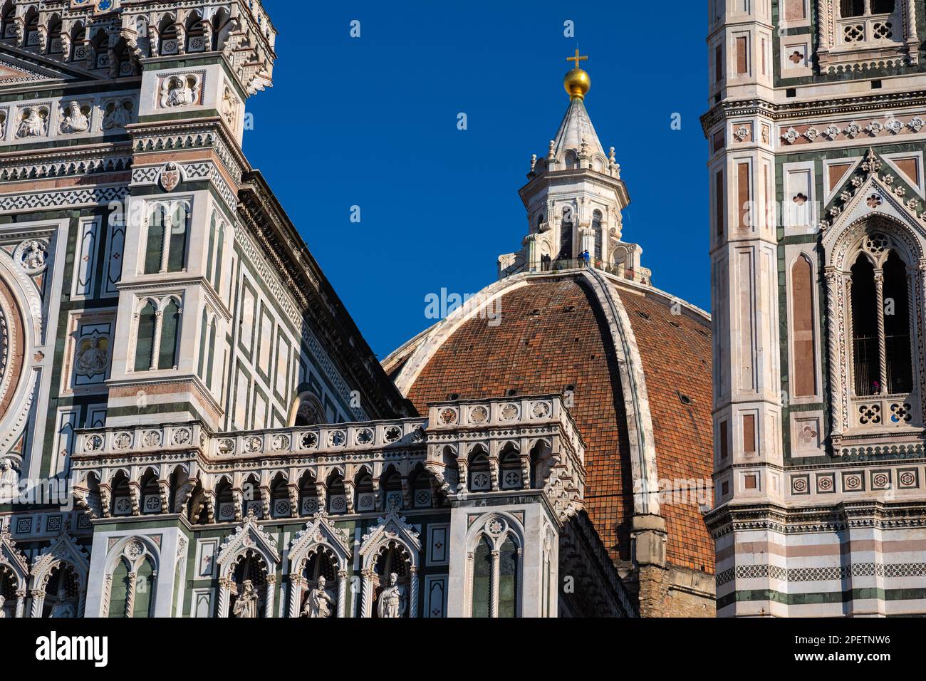 Duomo di Firenze con la famosa cupola del Brunelleschi, simbolo del ...