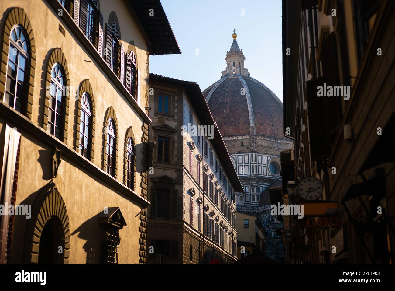 Duomo di Firenze con la famosa cupola del Brunelleschi, simbolo del ...