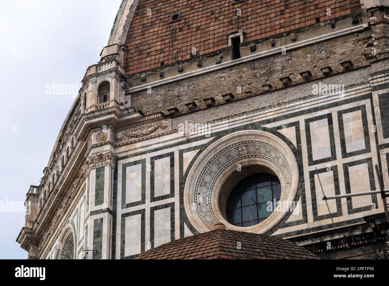 Duomo di Firenze con la famosa cupola del Brunelleschi, simbolo del ...
