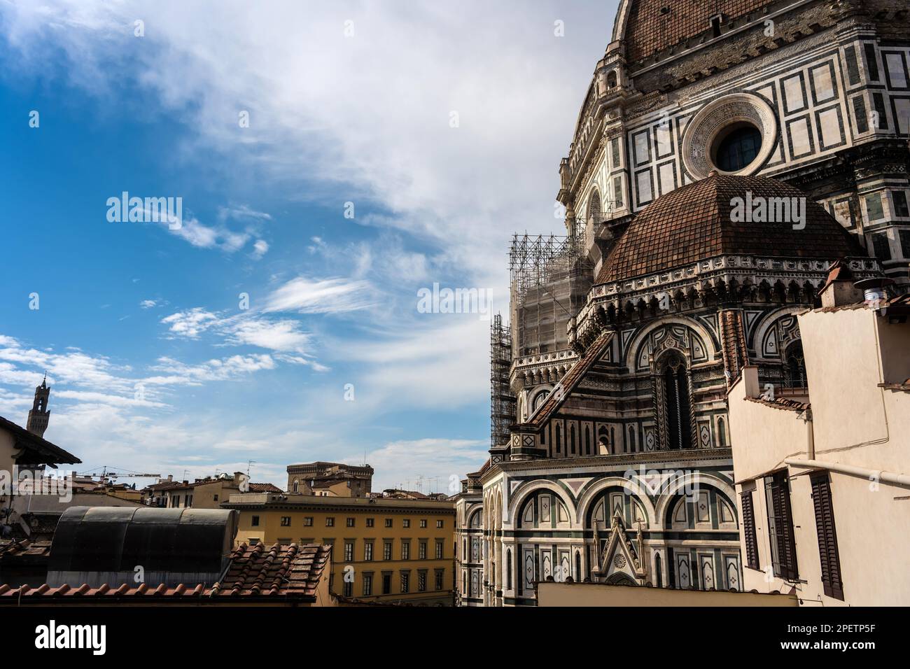 Duomo di Firenze con la famosa cupola del Brunelleschi, simbolo del ...