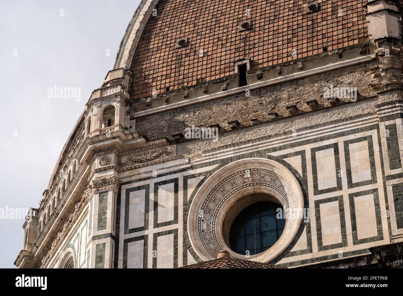 Duomo di Firenze con la famosa cupola del Brunelleschi, simbolo del ...
