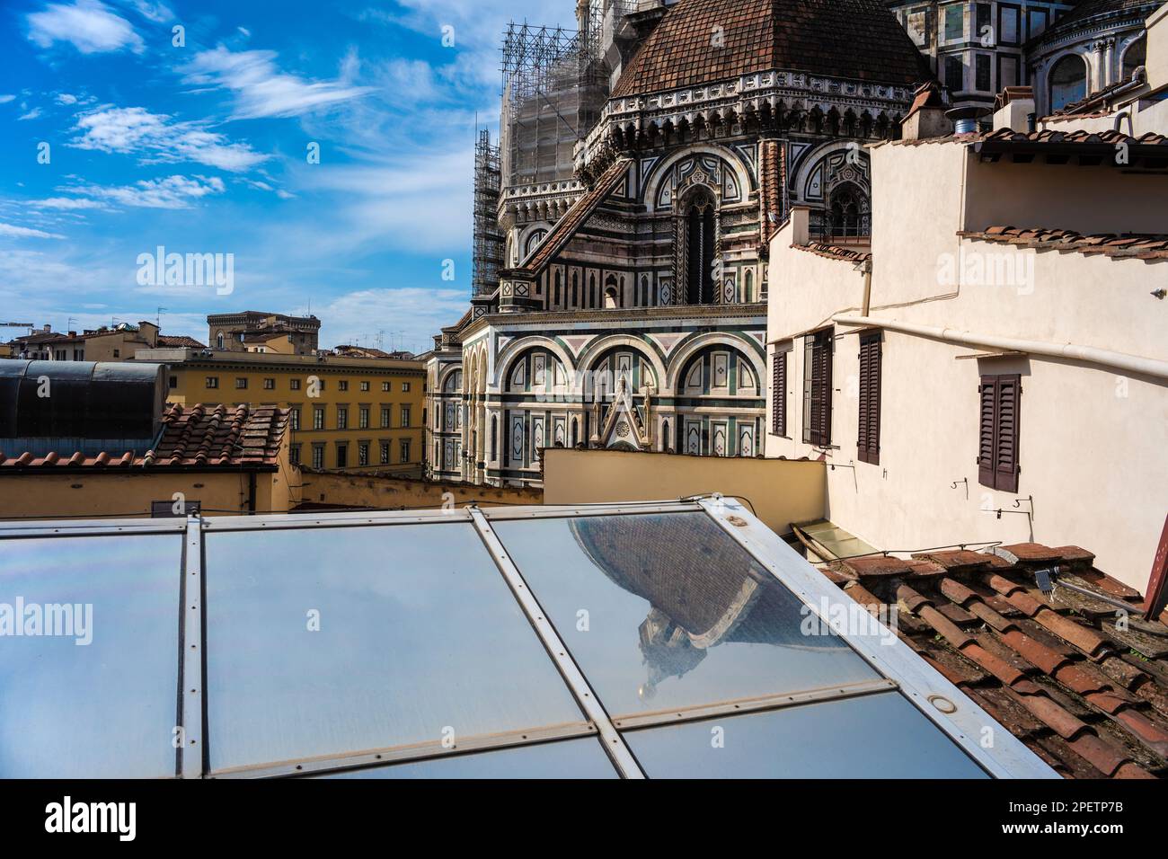 Duomo di Firenze con la famosa cupola del Brunelleschi, simbolo del ...
