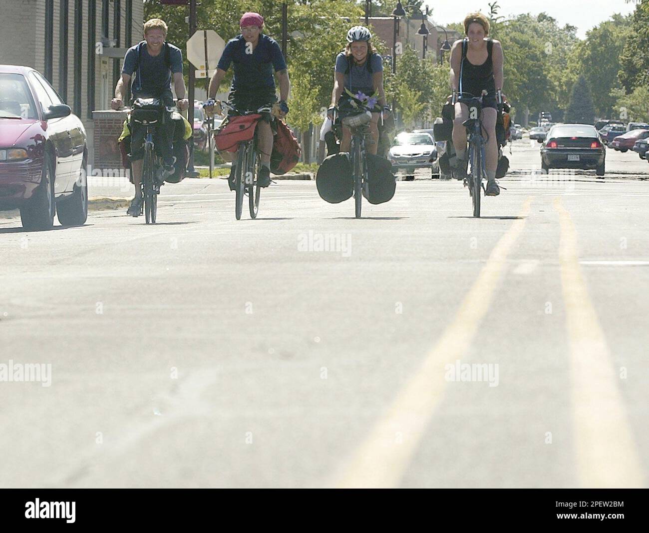 Ryan Coe, from left, Billy Garrison, Julie Gordon and Stacia Slone, all ...
