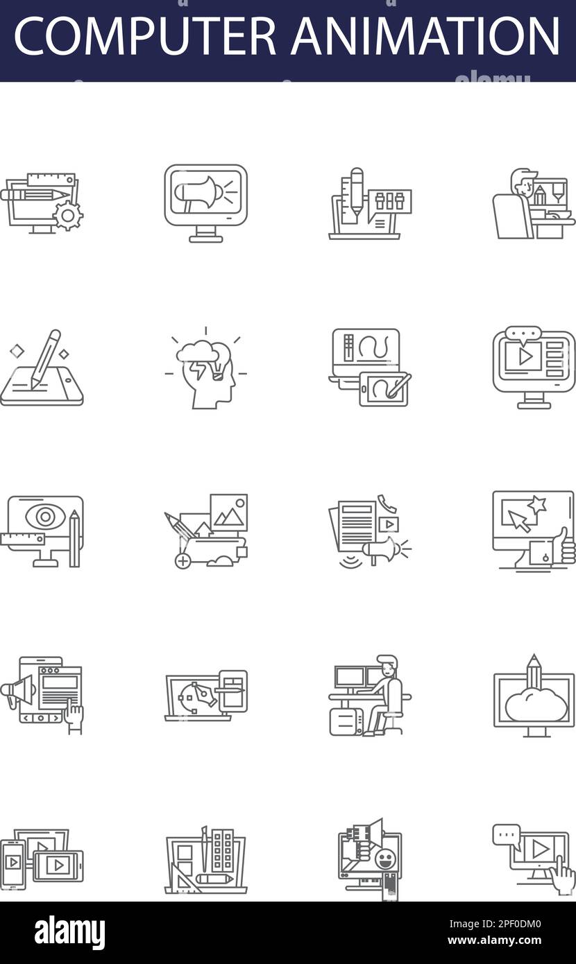 Stop motion animation Immagini Vettoriali Stock - Alamy