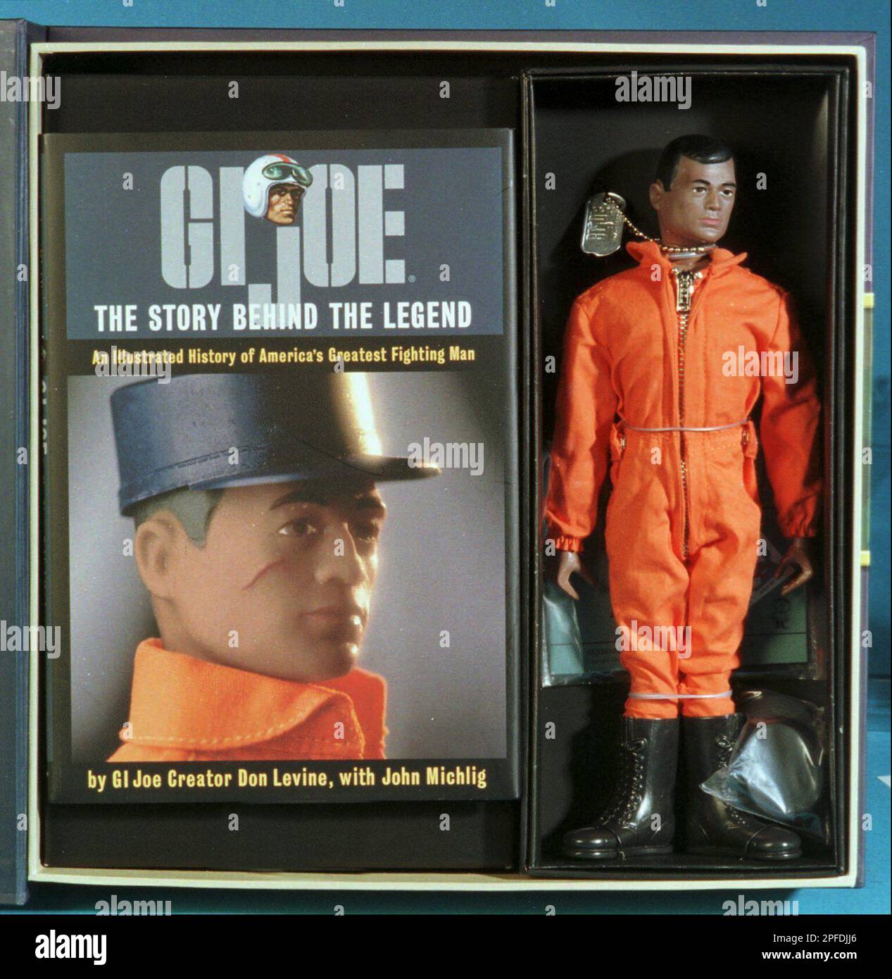 The Masterpiece Edition GI Joe package, includes a replica of the ...