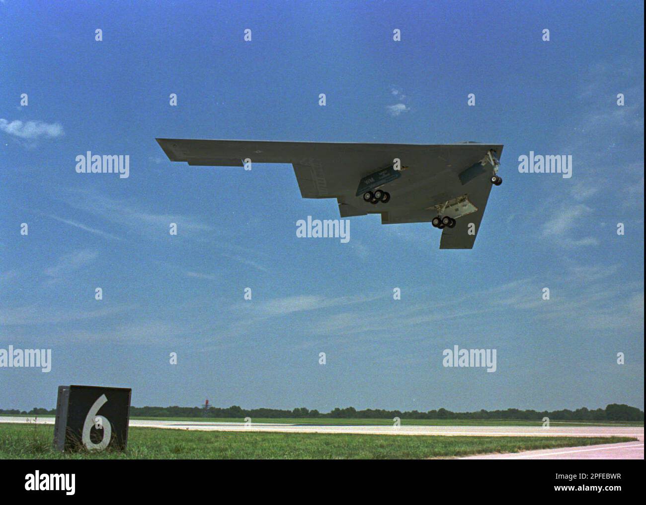 Making short work of the 12,400 foot-long runway at Whiteman Air Force ...