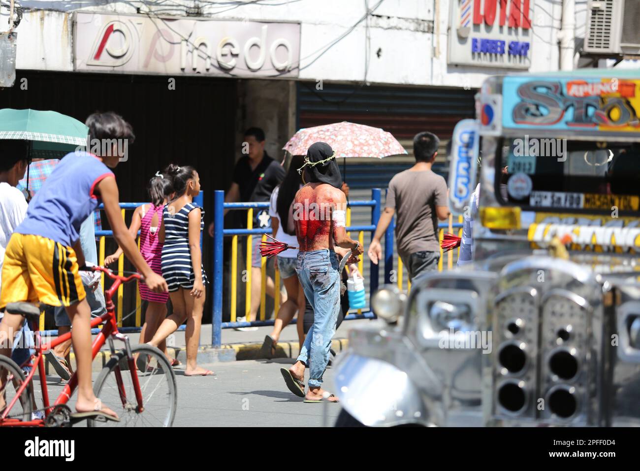 Flagellanti sanguinari immagini e fotografie stock ad alta risoluzione ...