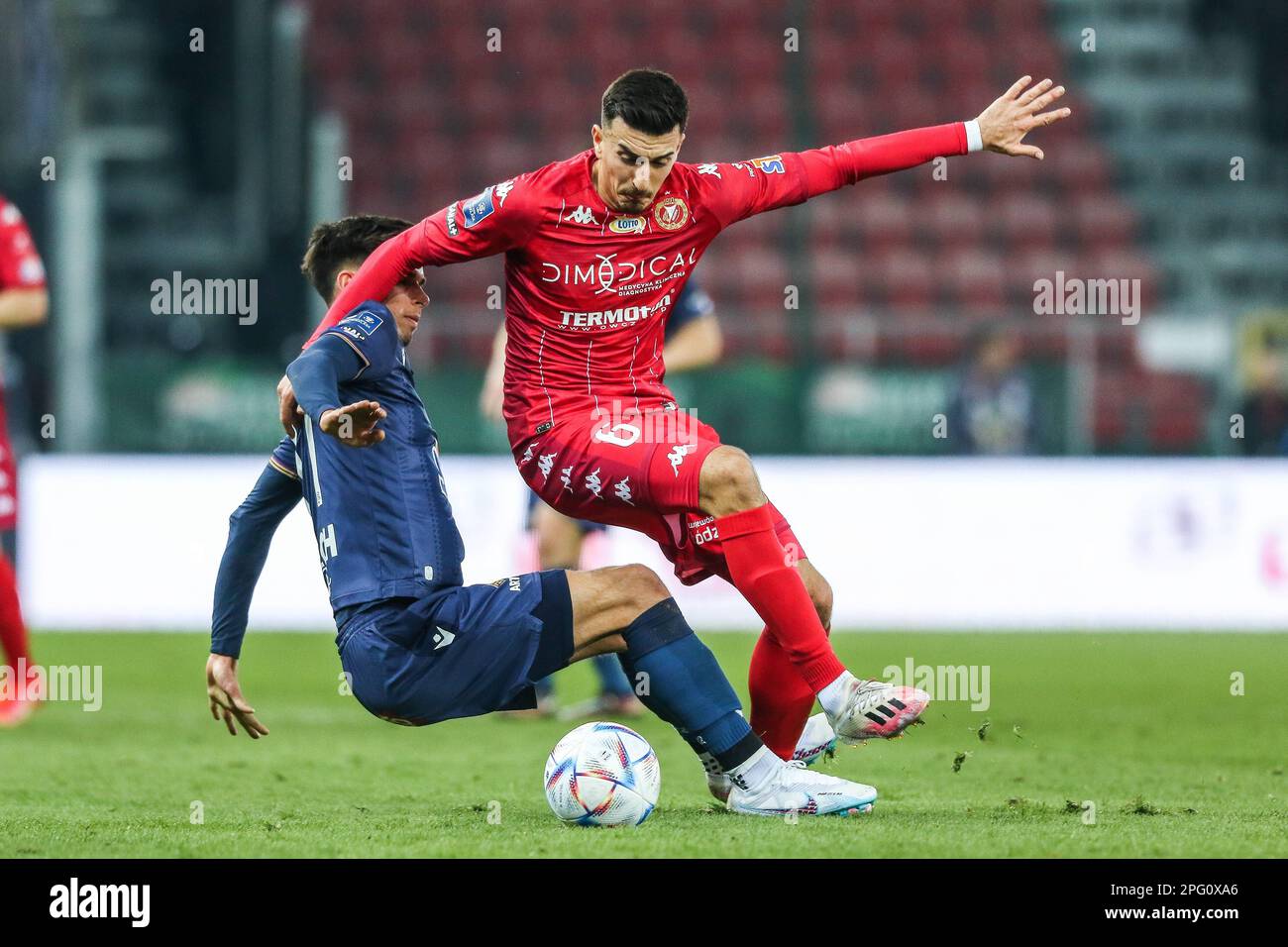 Marzo 19, 2023, Lodz: 19.03.2023 19.03.2023 Lodz..Pilka nozna..PKO ...