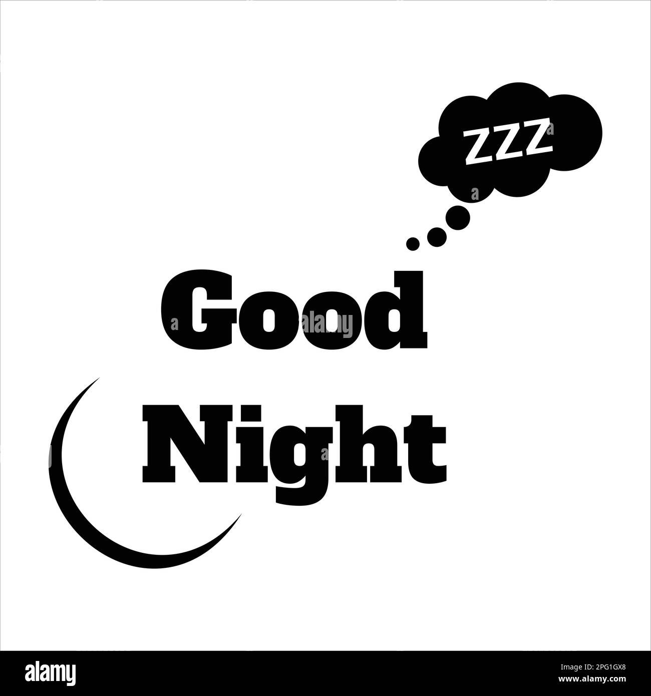 Immagini della buonanotte Immagini Vettoriali Stock - Alamy