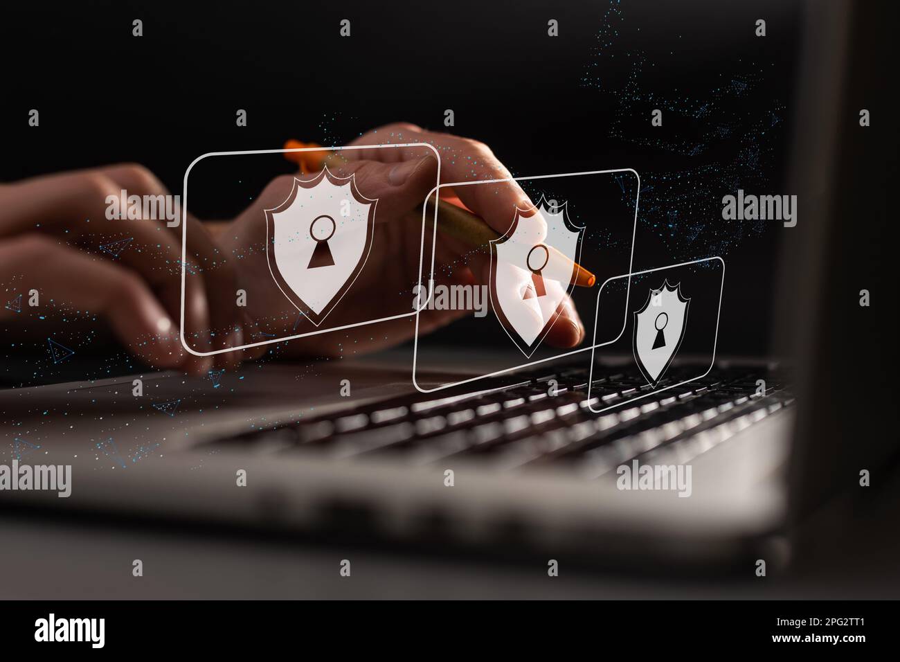 Sistema di controllo della sicurezza online degli utenti. Accedere al sistema di autenticazione ...