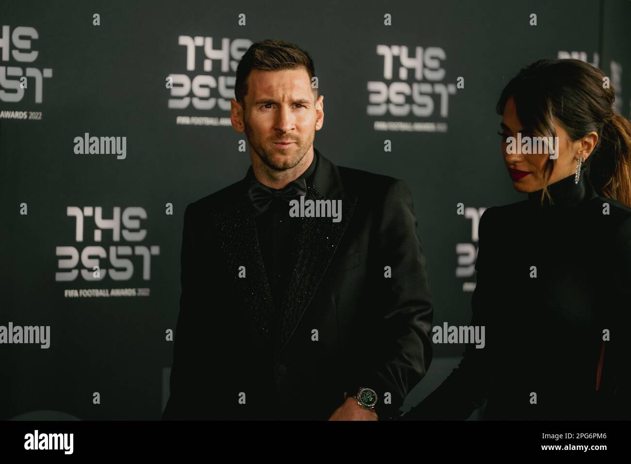 Un ritratto di Lionel messi e sua moglie Antonela Roccuzzo ai migliori ...
