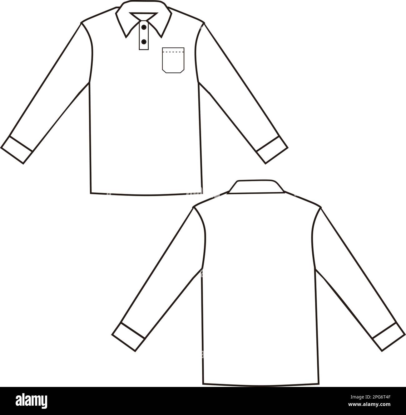 Disegno tecnico la t shirt Immagini Vettoriali Stock - Alamy