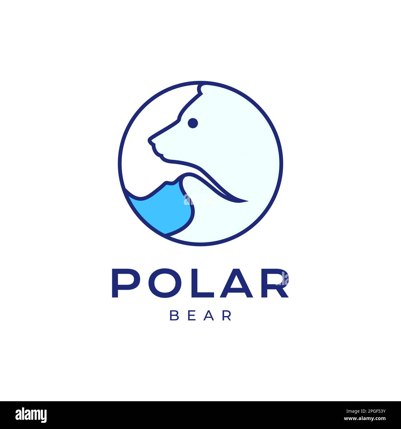 Linea del circolo polare artico Immagini Vettoriali Stock - Alamy