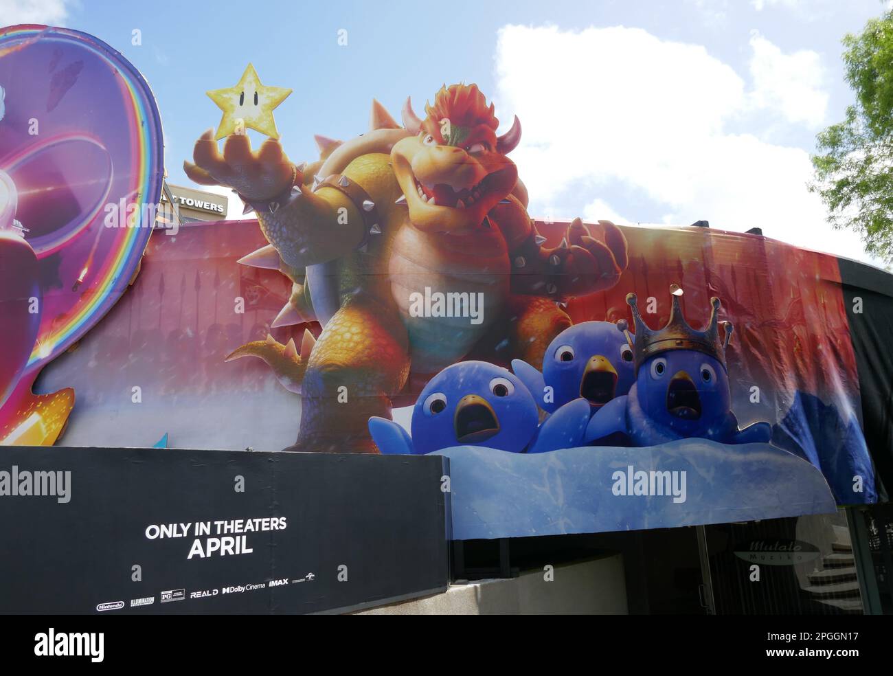 Cartellone pubblicitario mario bros immagini e fotografie stock ad alta ...