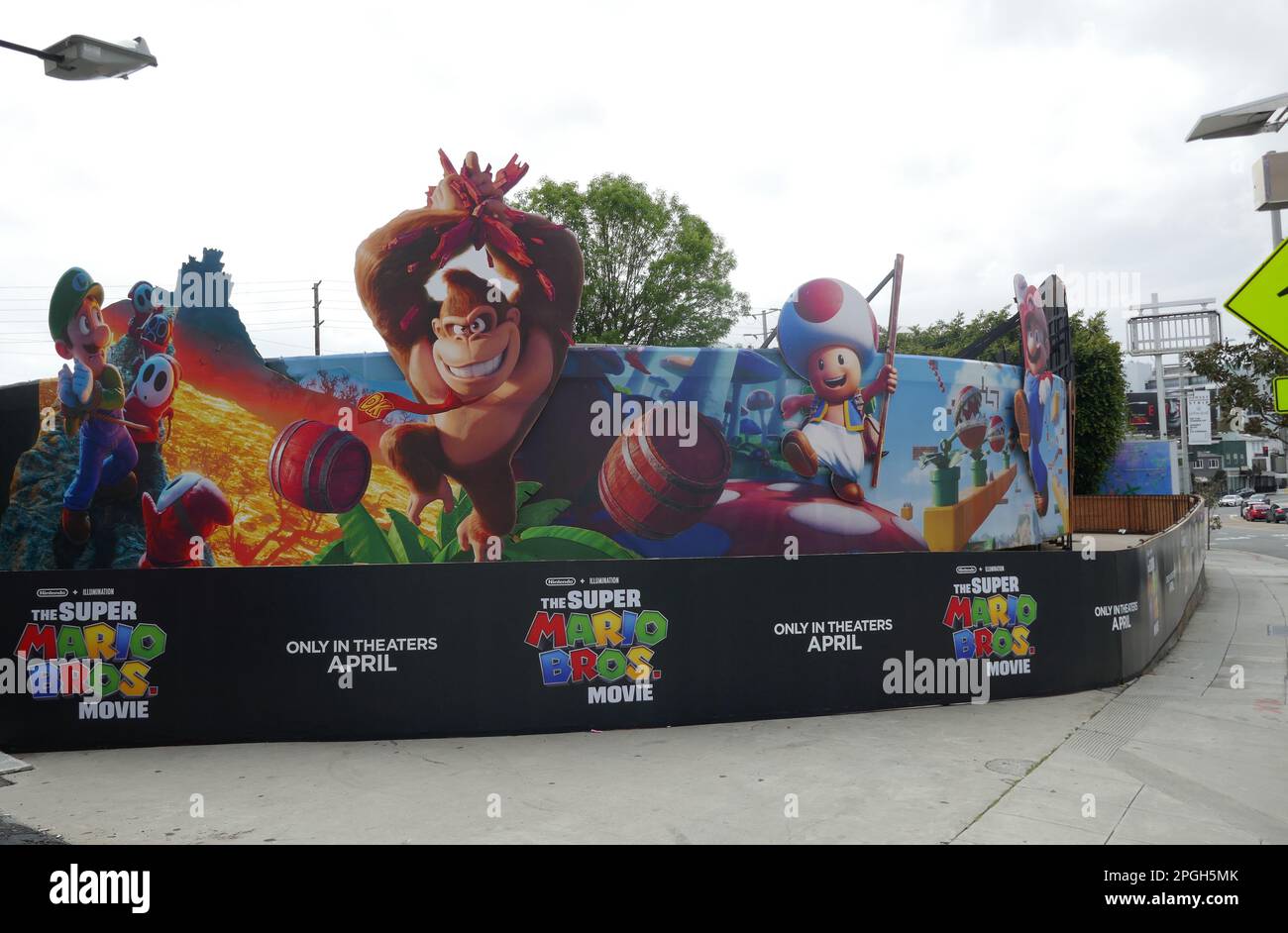 Cartellone pubblicitario mario bros immagini e fotografie stock ad alta ...