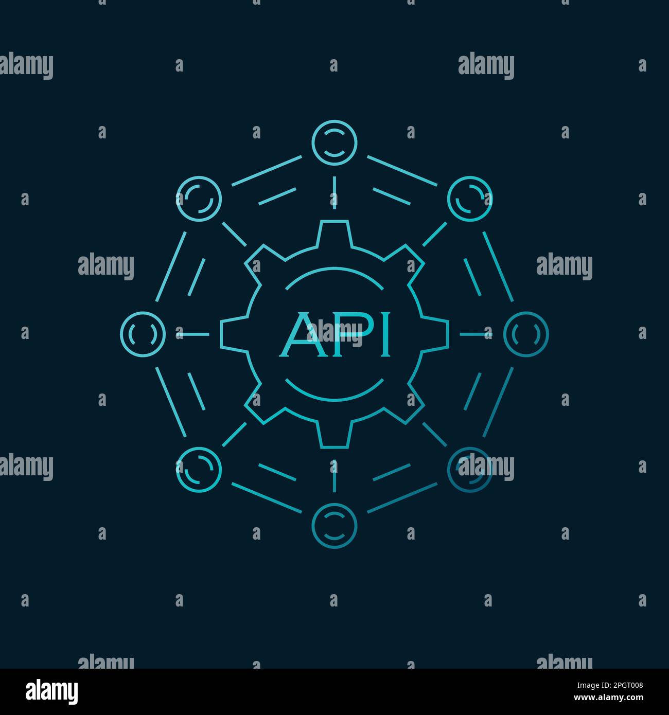 Software del cluster Immagini Vettoriali Stock - Alamy
