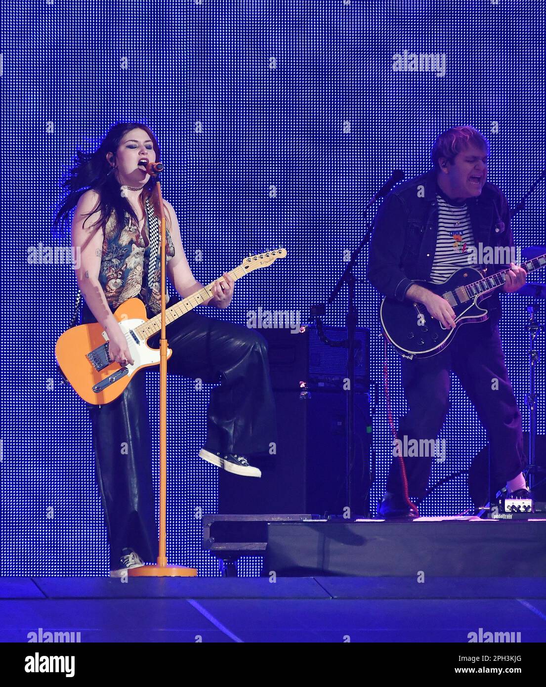 LAS VEGAS, NEVADA - 24 MARZO: (Solo per uso editoriale) Gayle si ...