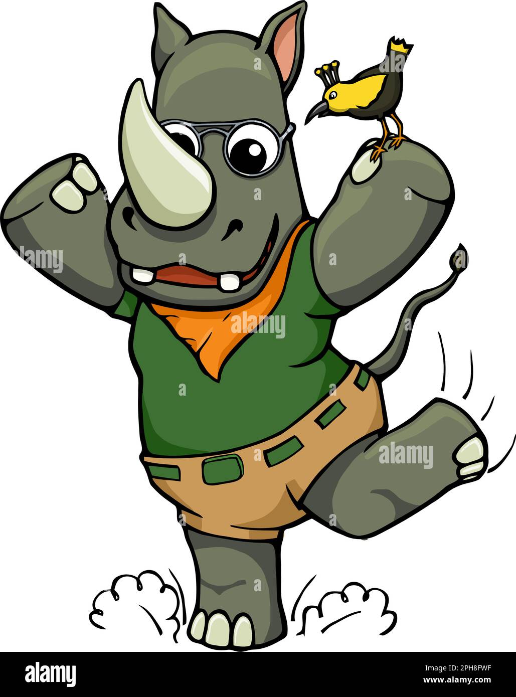 Foot stomp Immagini Vettoriali Stock - Alamy