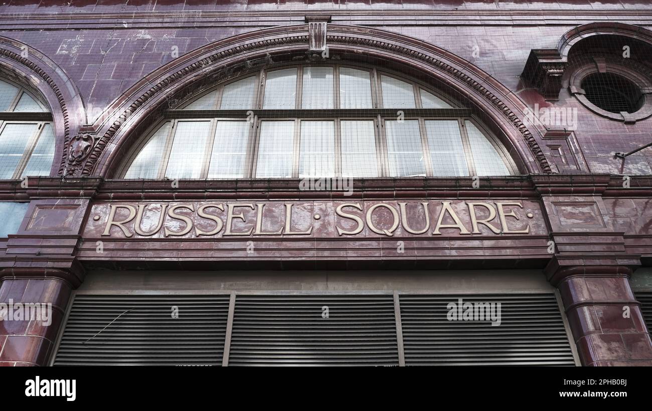 Russell square station di londra immagini e fotografie stock ad alta ...