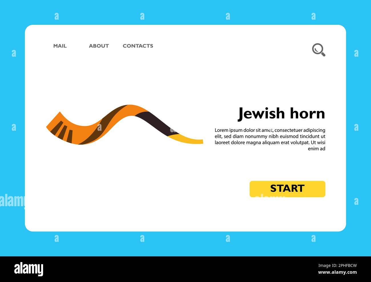 Musica ebraica antica Immagini Vettoriali Stock - Alamy