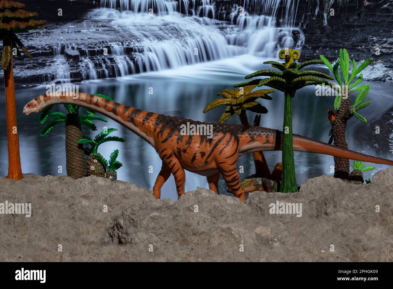 Diorama di dinosauro immagini e fotografie stock ad alta risoluzione ...