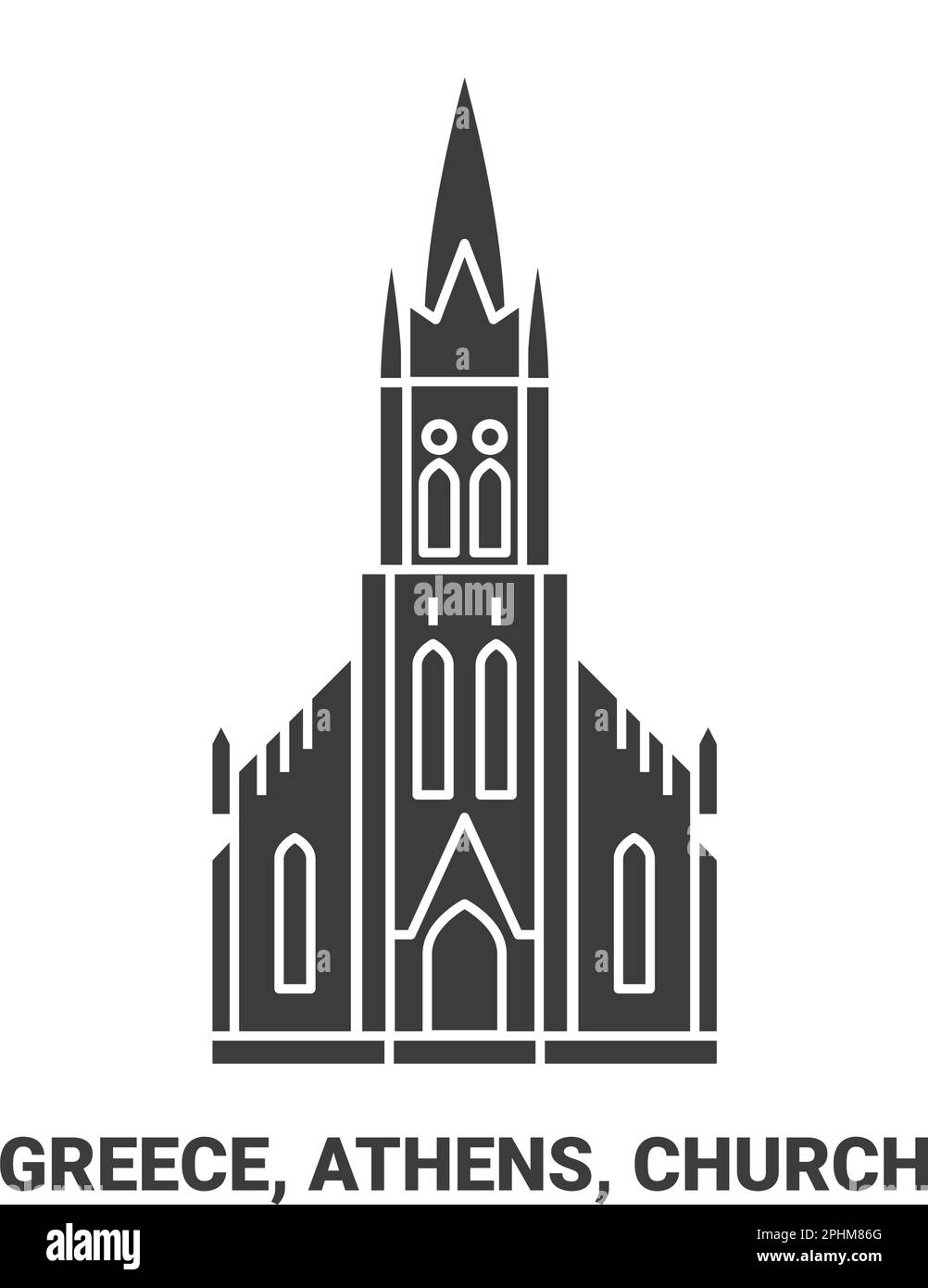 Meteora grecia Immagini Vettoriali Stock - Alamy