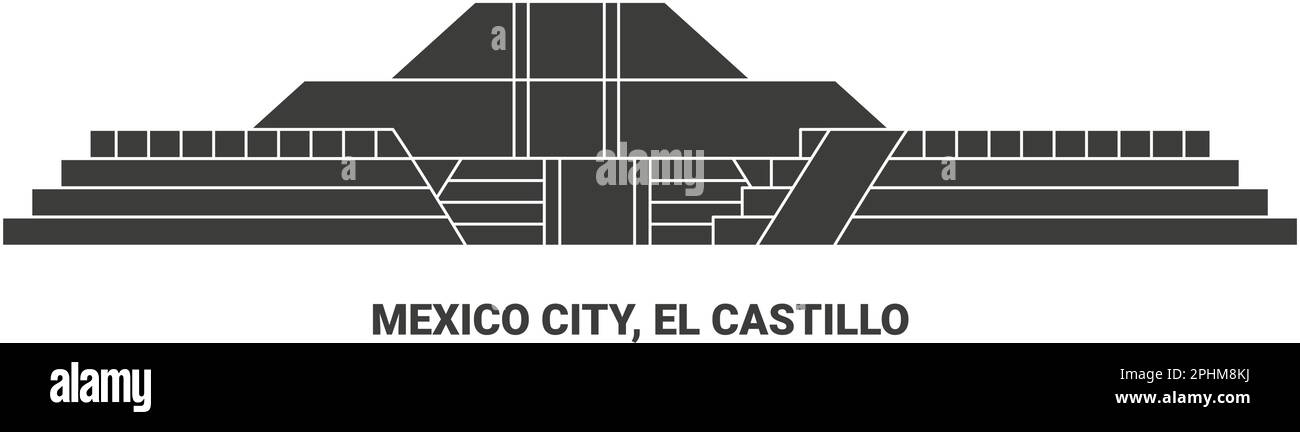Castillo de chapultepec Immagini Vettoriali Stock - Alamy