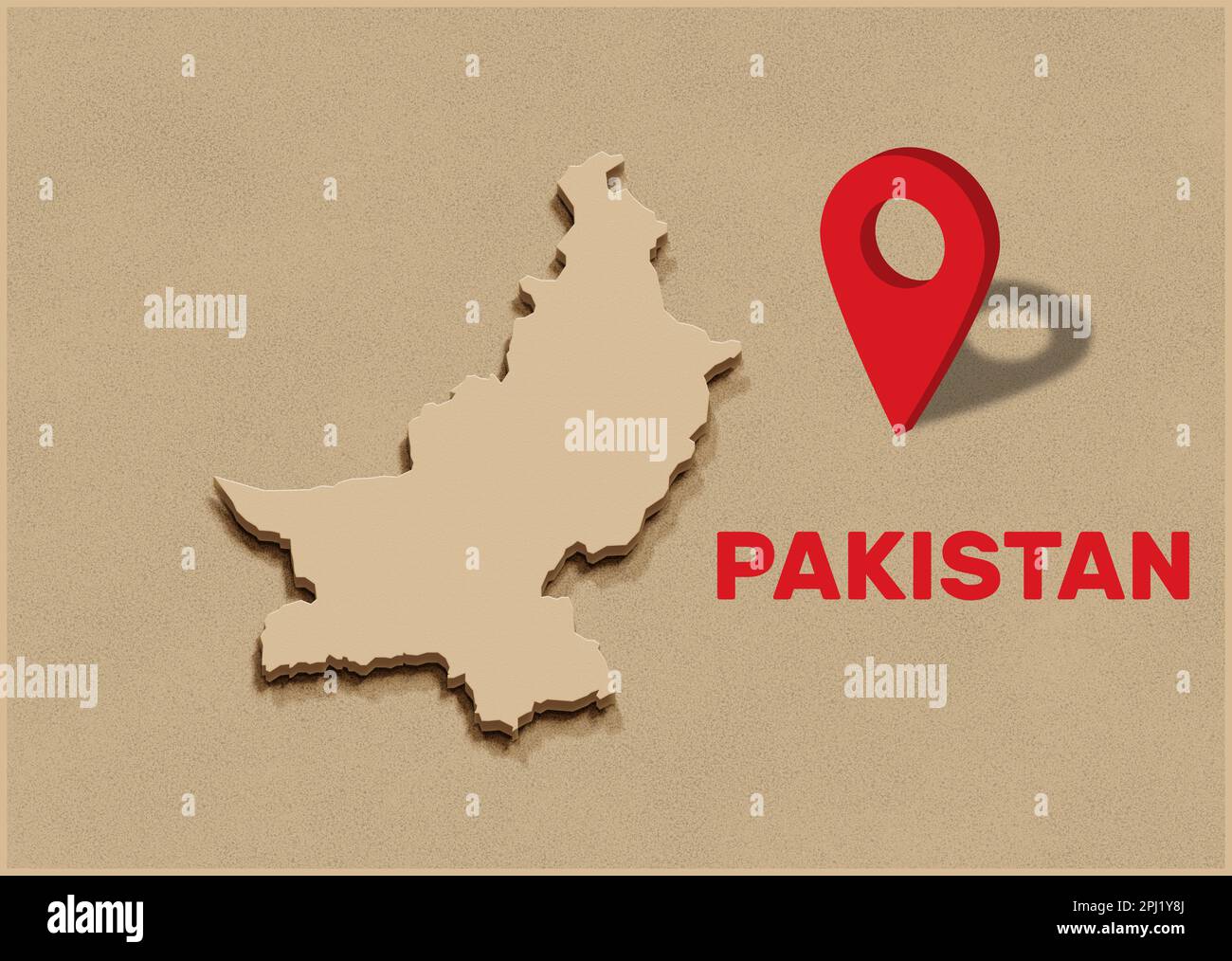 Mappa della regione del pakistan immagini e fotografie stock ad alta ...