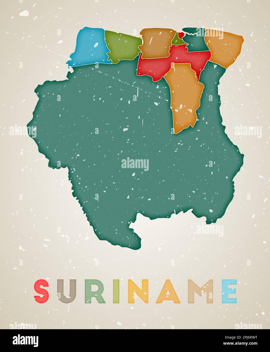 Cartina geografica vintage america Immagini Vettoriali Stock - Alamy