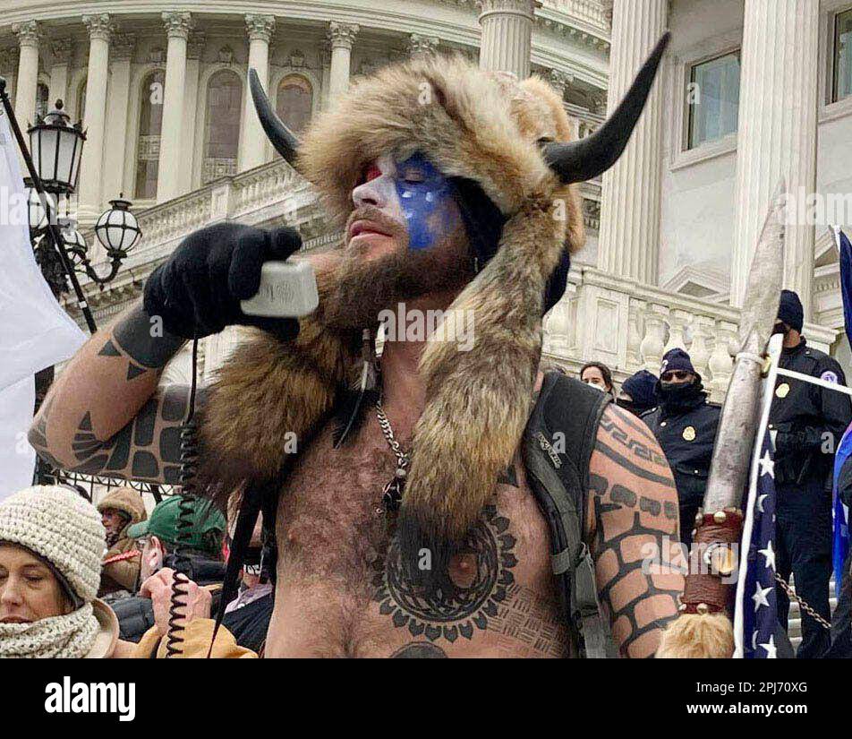 MARCH 30th 2023: Jacob Chansley - aka QAnon Shaman Jake Angeli ...