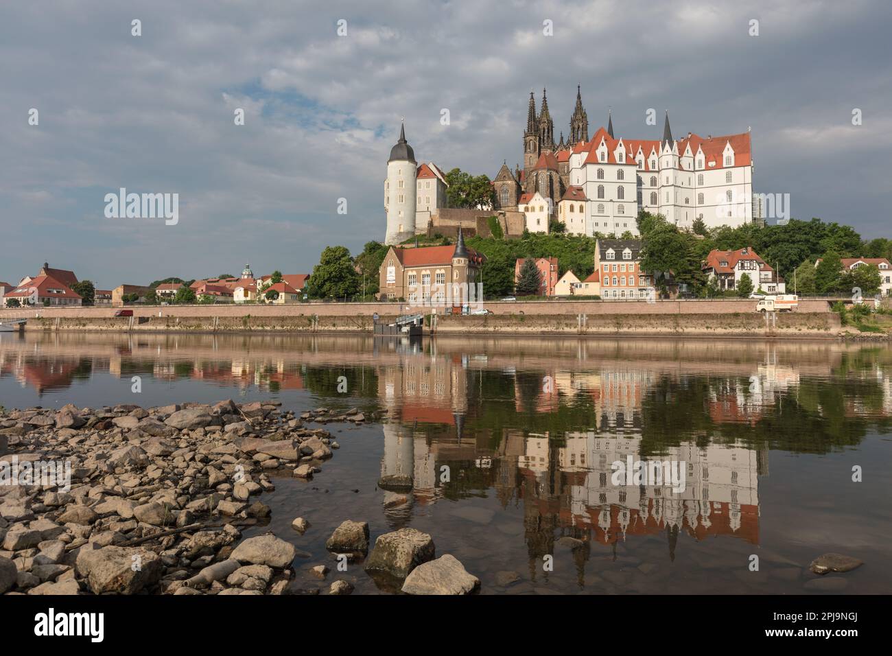 Il castello gotico e rinascimentale di Albrechtsburg è ora un museo e ...
