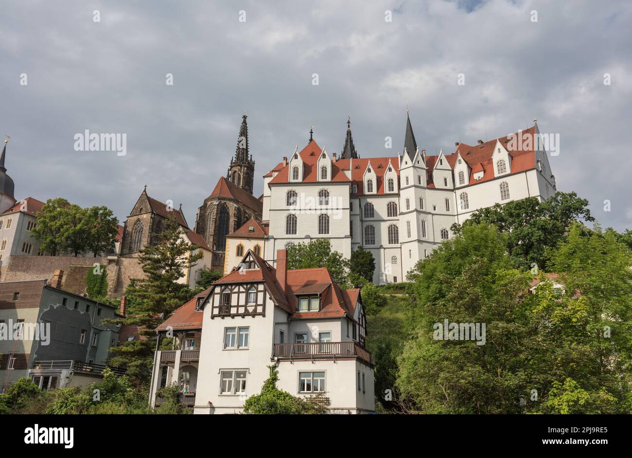 Il castello gotico e rinascimentale di Albrechtsburg è ora un museo e ...