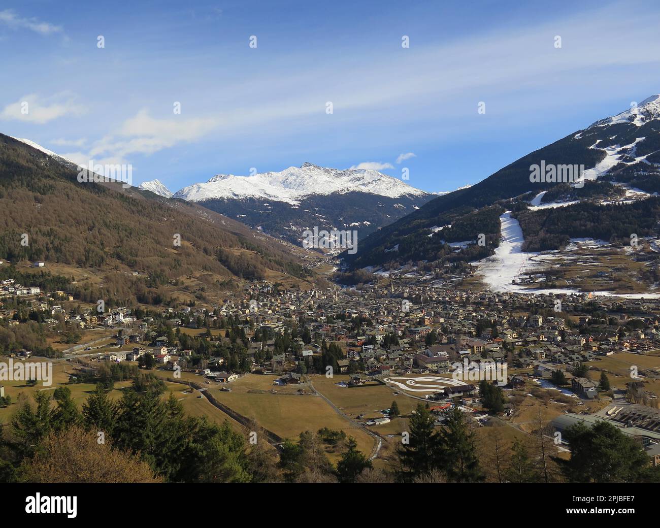 Bormio nord italia europa alpi immagini e fotografie stock ad alta ...