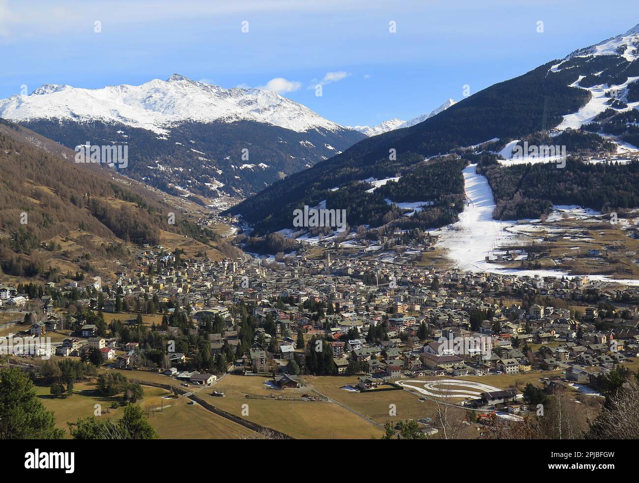 Bormio nord italia europa alpi immagini e fotografie stock ad alta ...