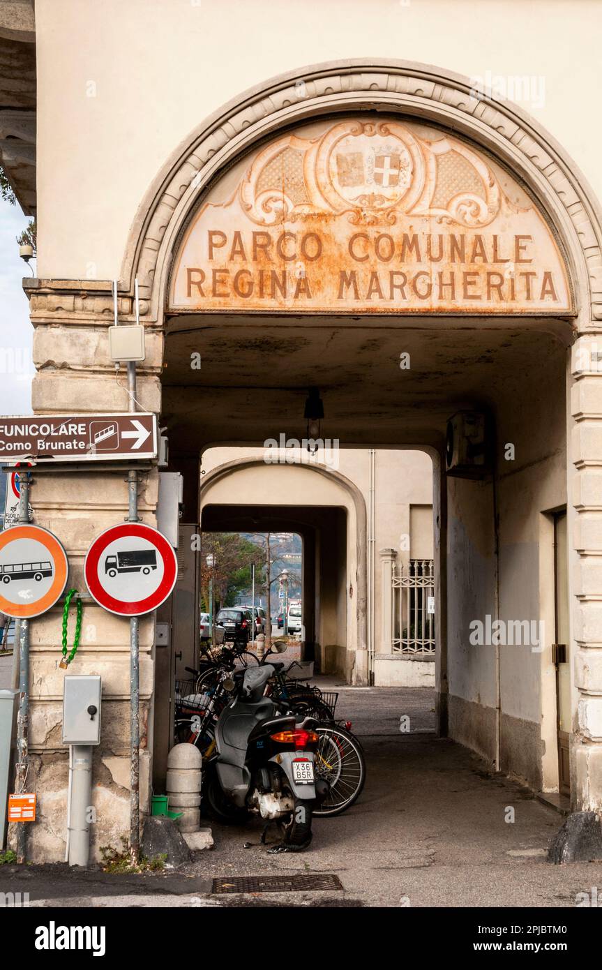 La funivia como brunate immagini e fotografie stock ad alta risoluzione ...