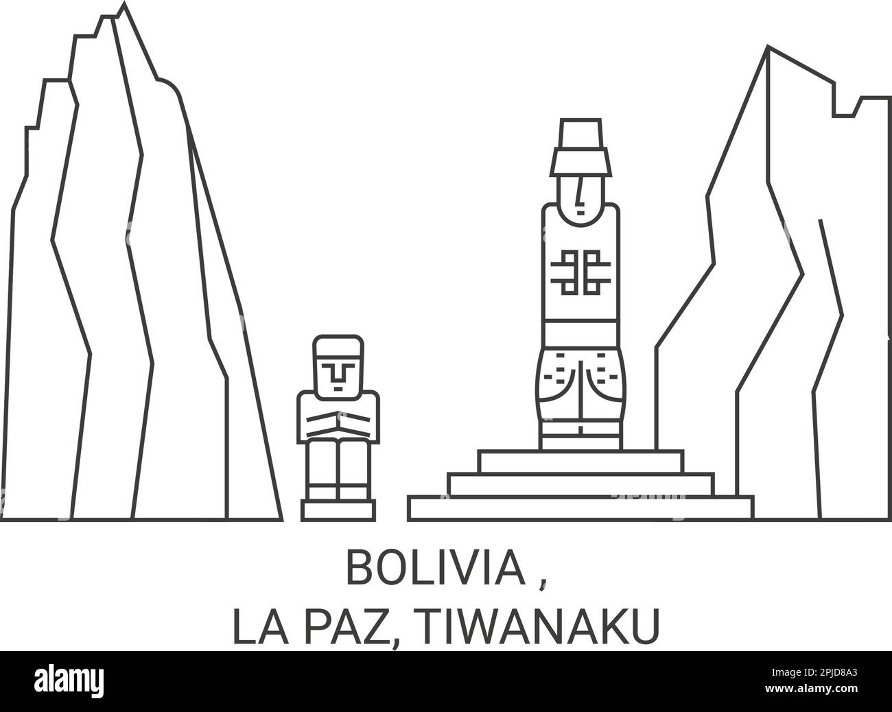 Cultura tiwanaku Immagini Vettoriali Stock - Alamy