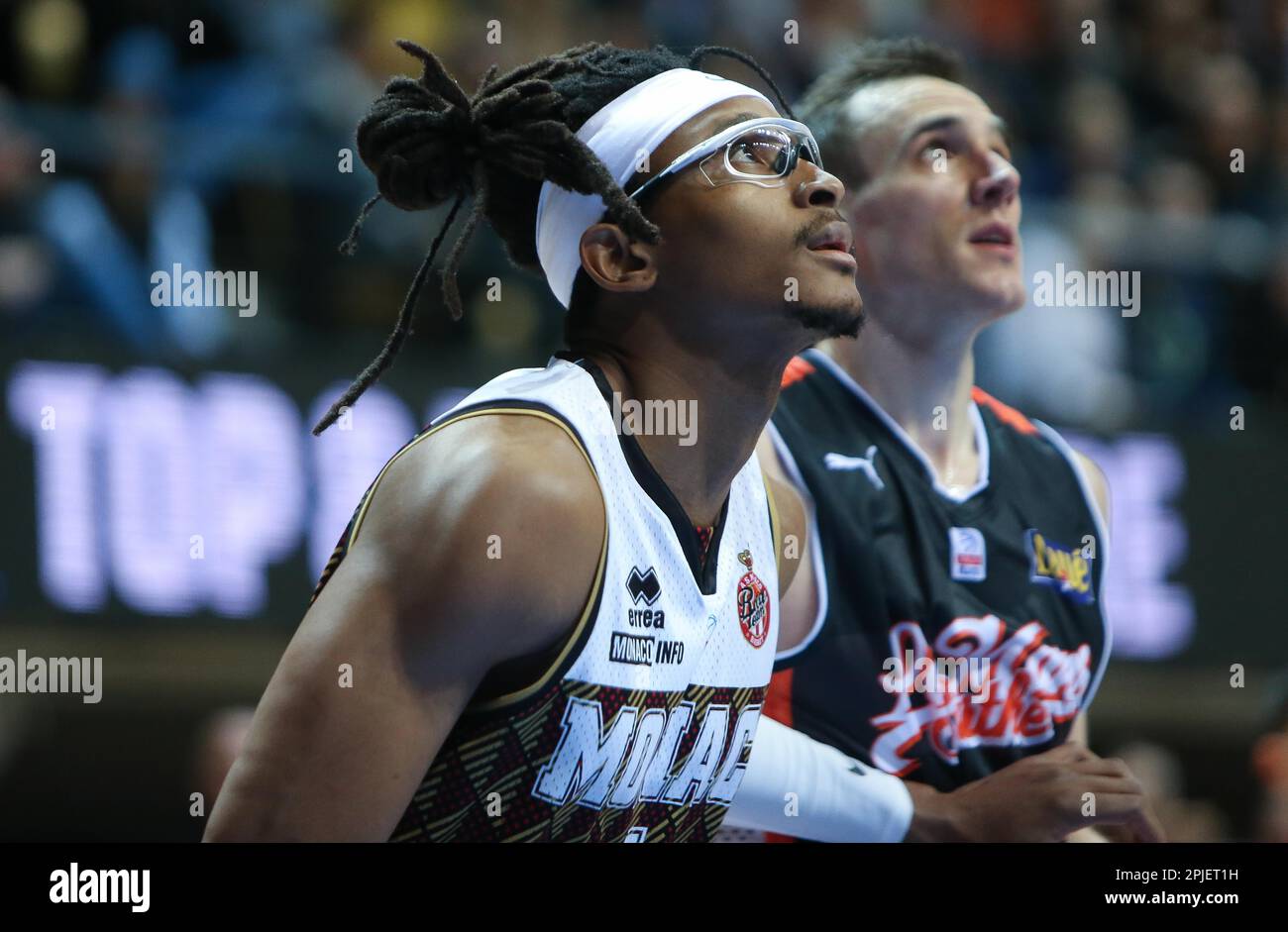 Chima MONEKE di AS MONACO la Coppa francese, Top 8, semifinali Basket ...