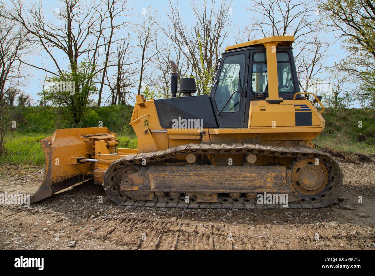 Bulldozer da lavoro immagini e fotografie stock ad alta risoluzione - Alamy